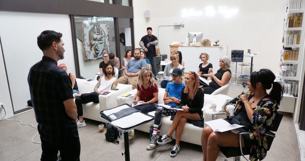 In-Salon Hair Stylist Continuing Education and Trainng by Phillip Rosado